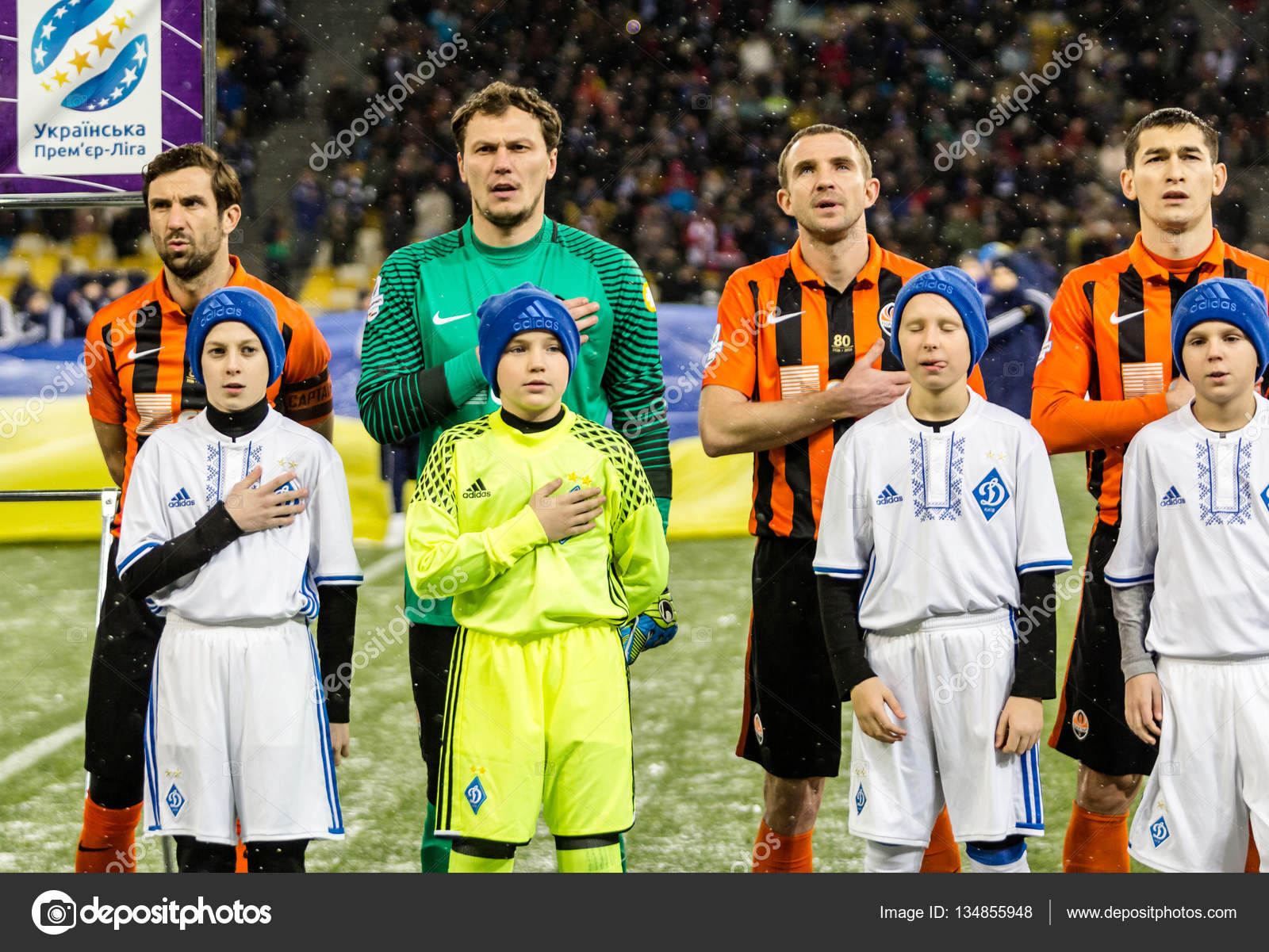 Ukrainian Premier League match Dynamo Kyiv - Shakhtar Donetsk – Stock ...
