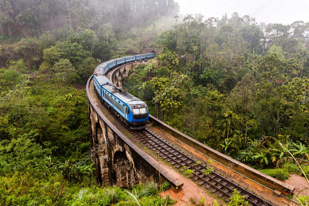 Puente de Nueve Arcos en Sri Lanka, Ella. 2024