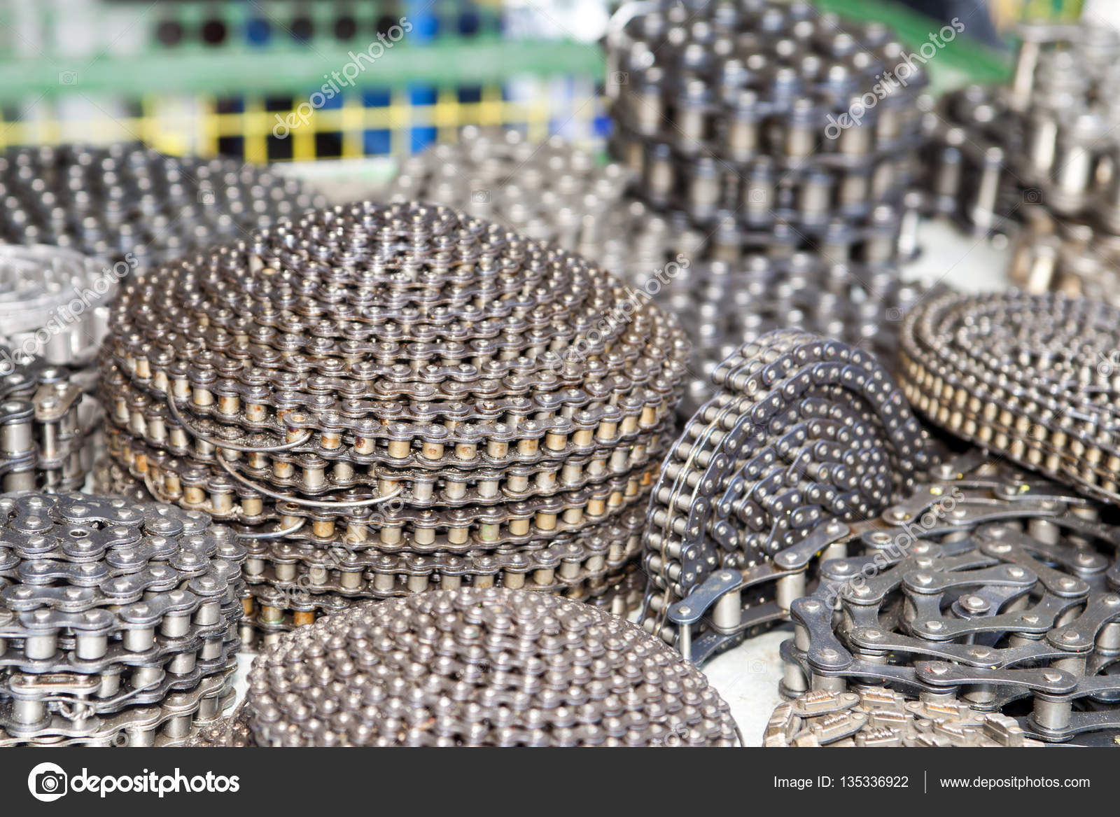 Heap of chains Stock Photo by ©jovanjaric 135336922