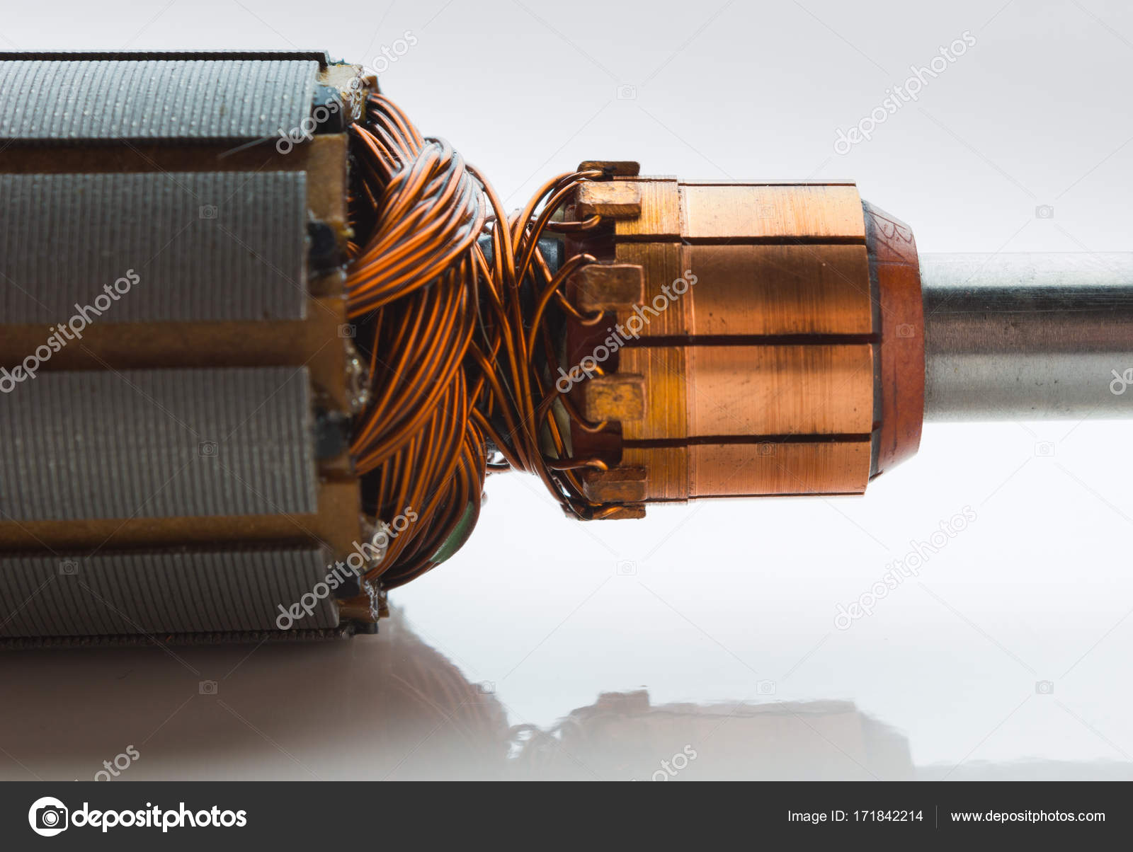 Rotor from an electric motor ⬇ Stock Photo, Image by © alan64 #171842214