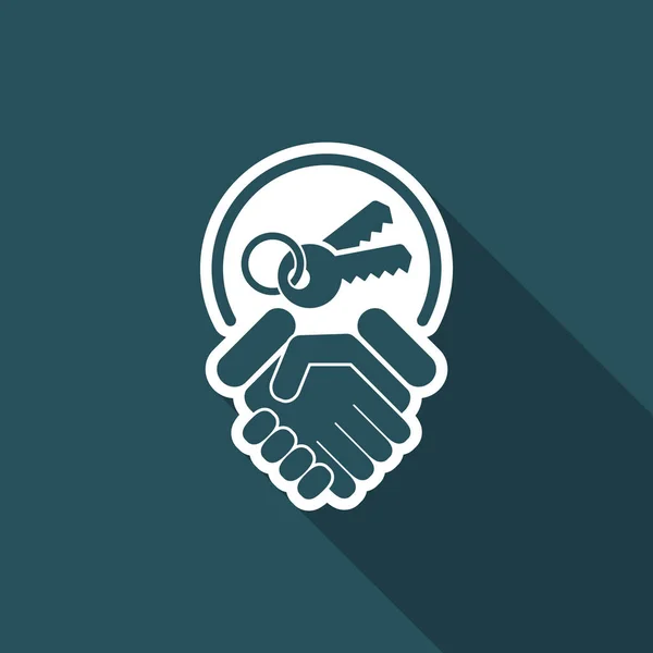 Delivery of the keys Stock Vector Image by ©MyVector #46012935