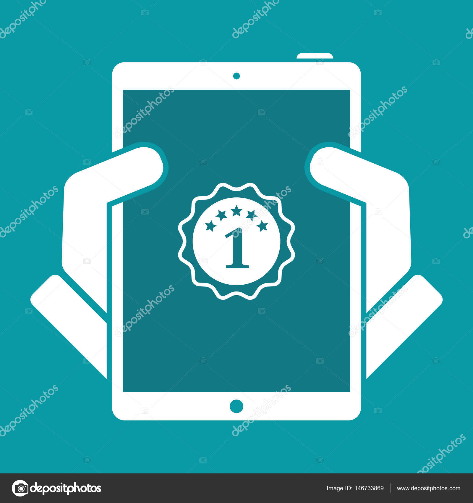 Number one symbol icon Stock Vector by ©MyVector 146733869