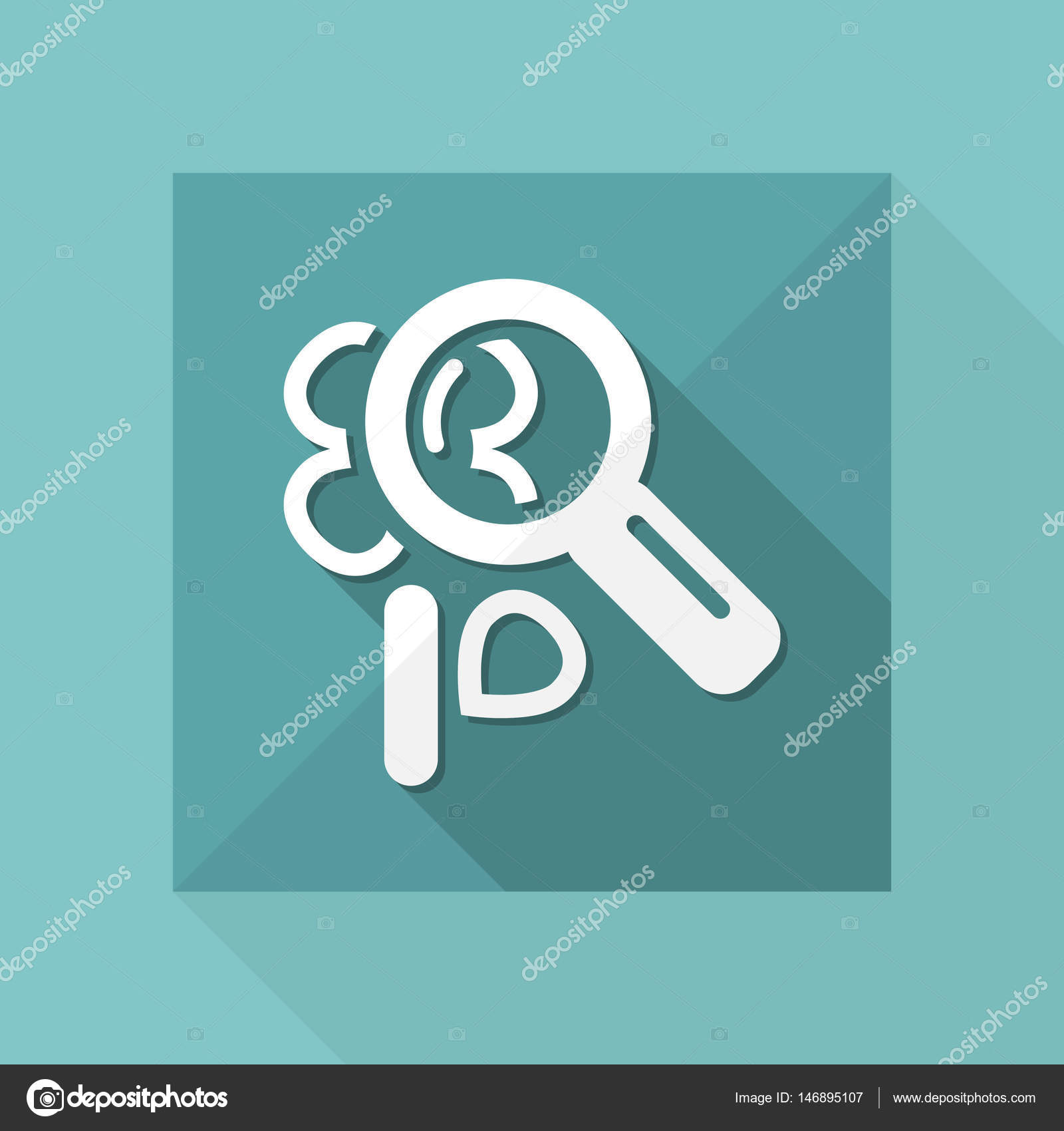 Vector illustration of single isolated flower icon Stock Vector by ...