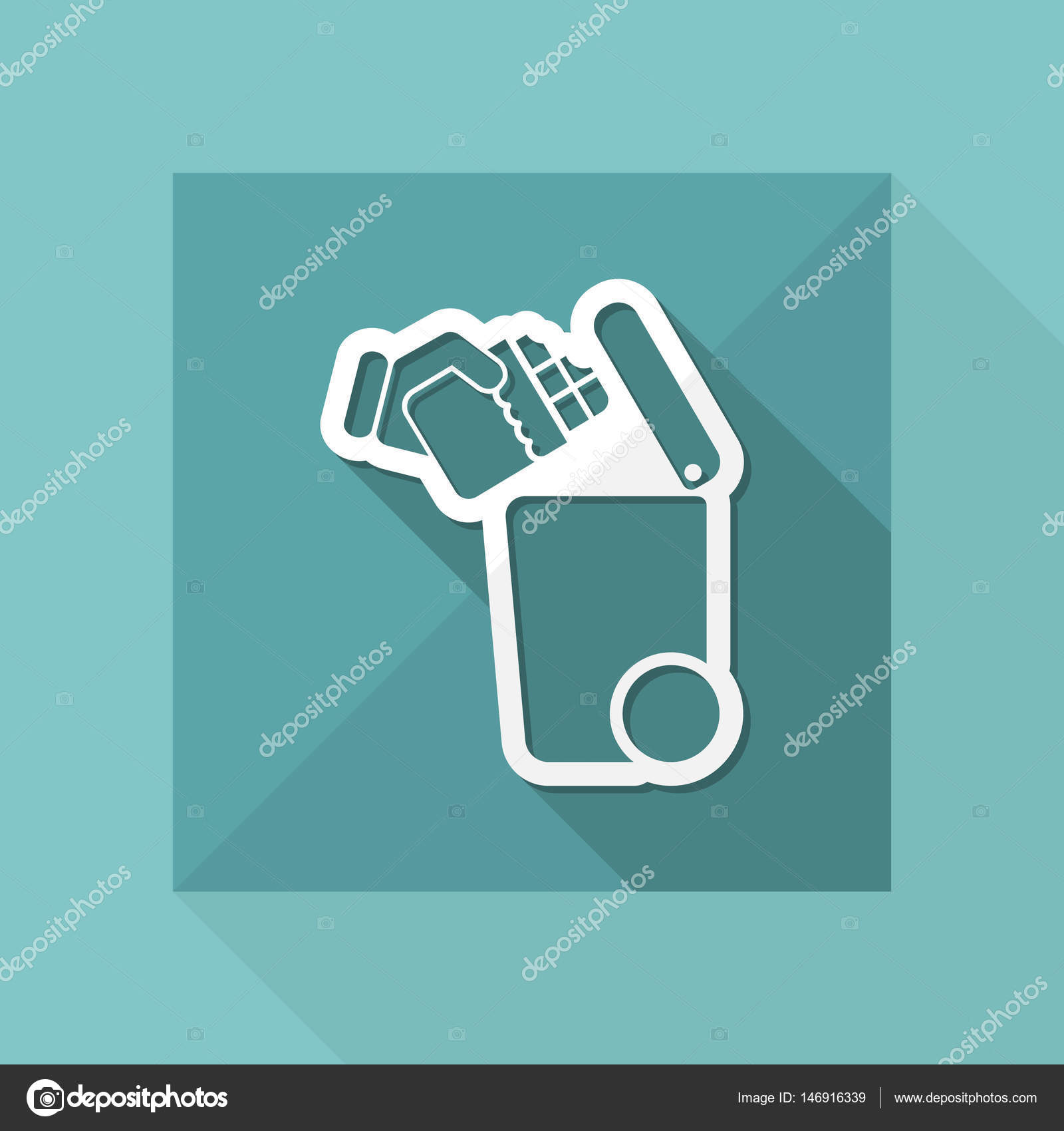 Separate waste collection icon Stock Vector by ©MyVector 146916339