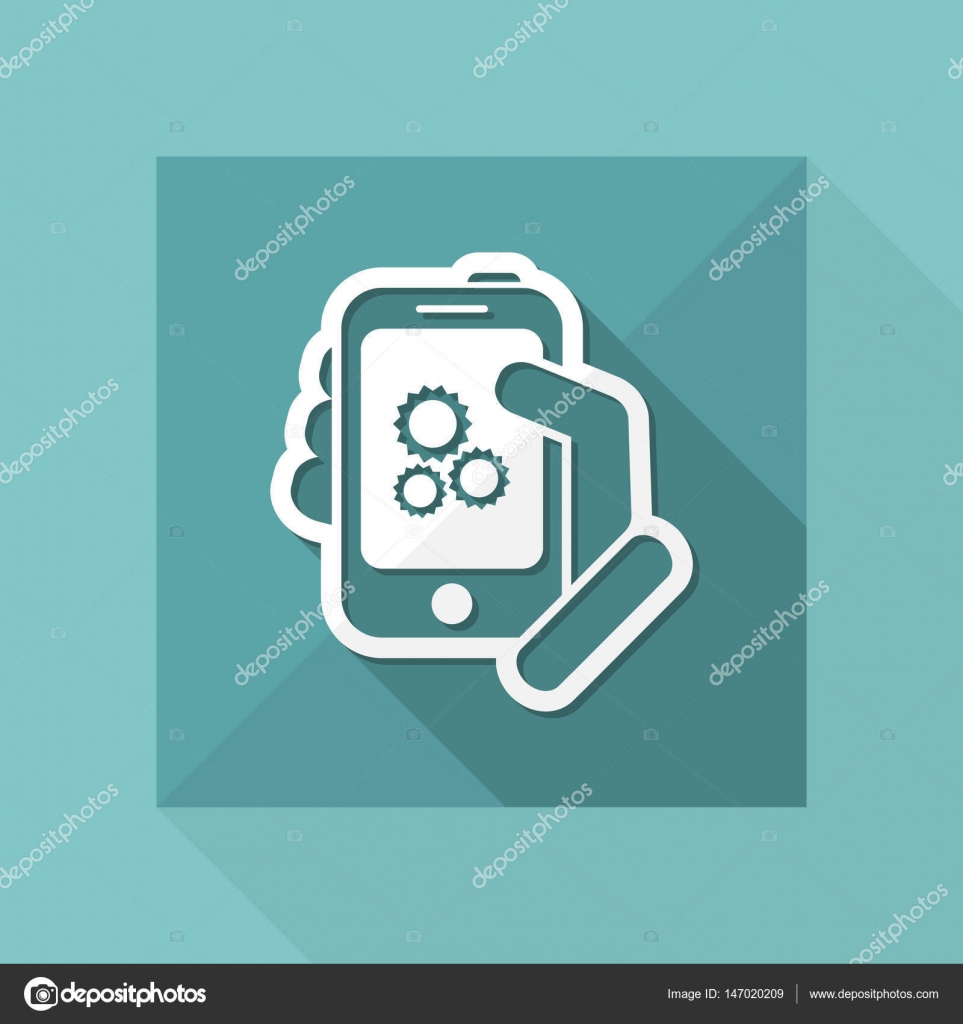 Setting device icon Stock Vector Image by ©MyVector #147020209