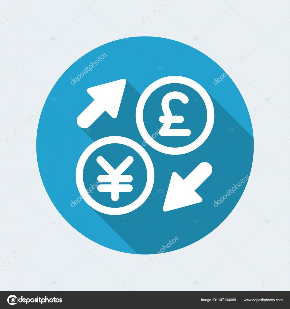 Foreign currency exchange icon Stock Vector Image by ©MyVector #147134009