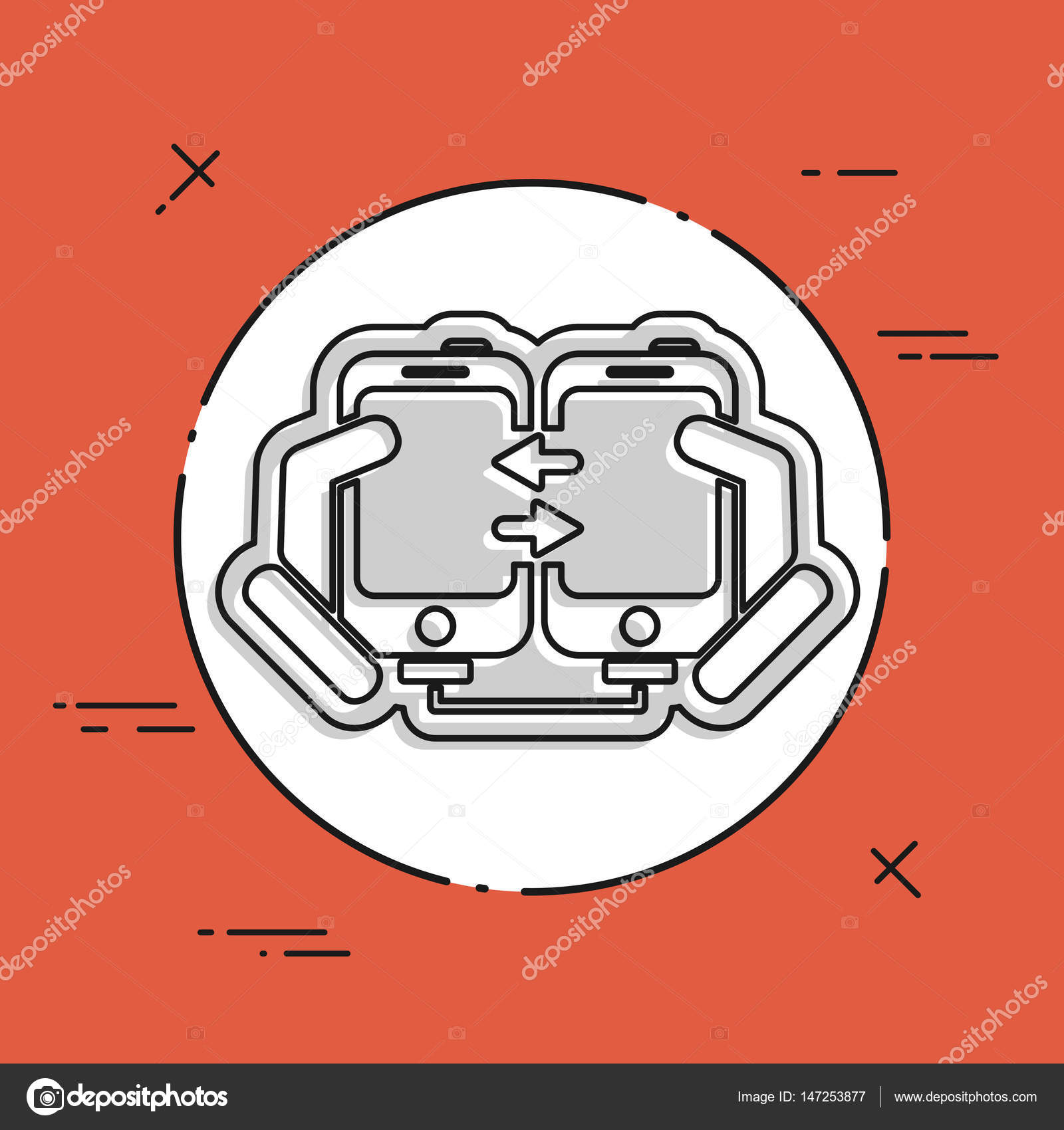 Phone connection icon Stock Vector Image by ©MyVector #147253877