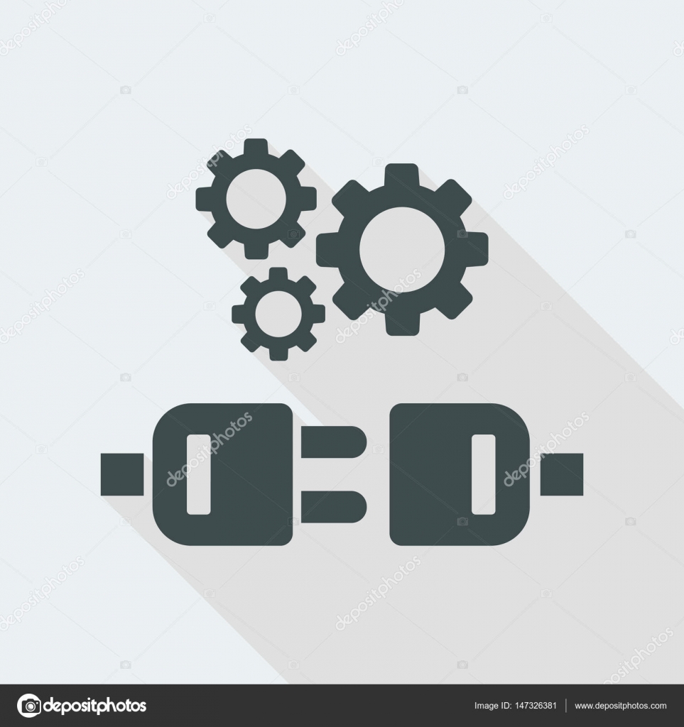 Plug connection icon Stock Vector by ©MyVector 147326381