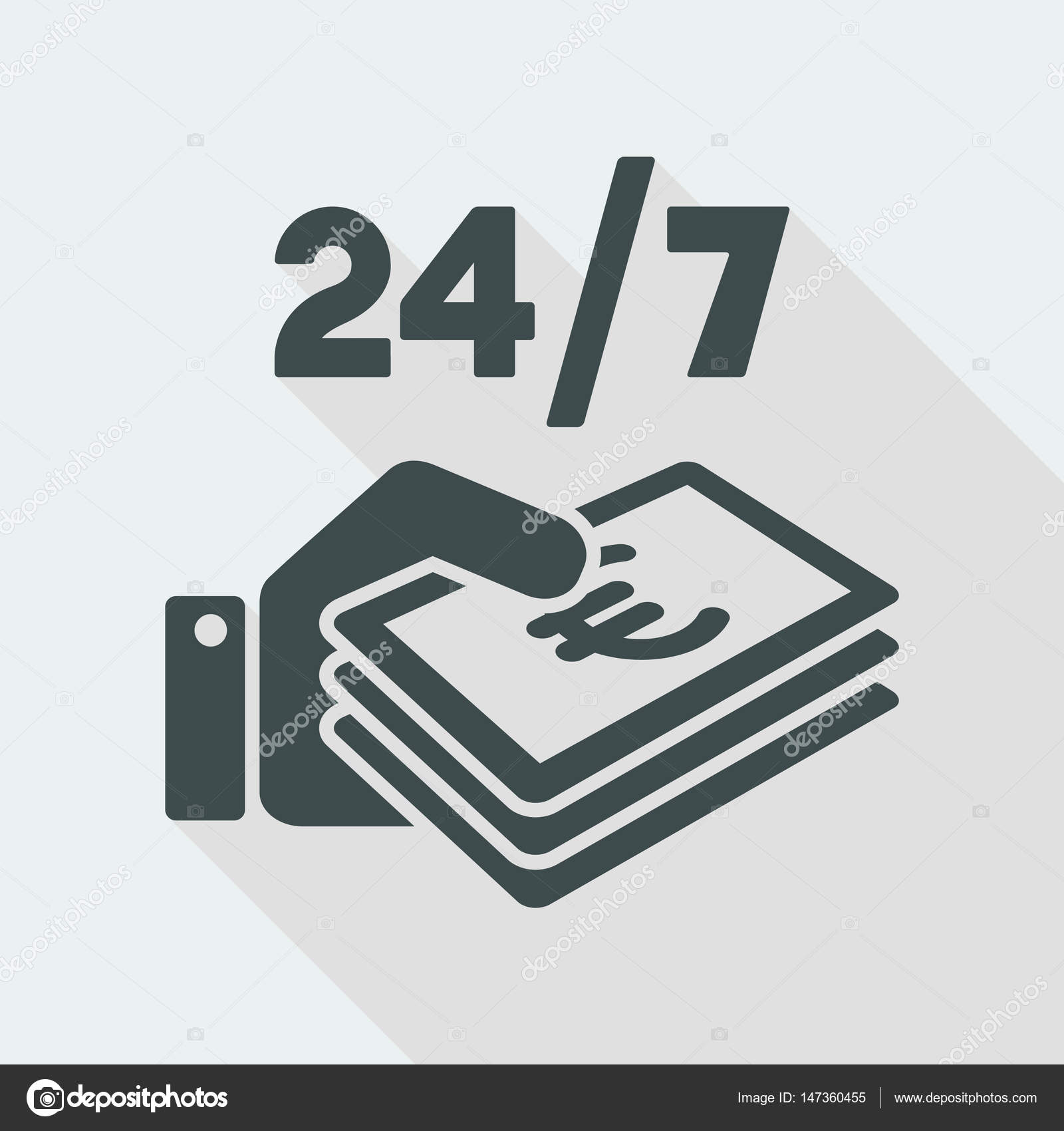 Pay services - icon Stock Vector by ©MyVector 147360455