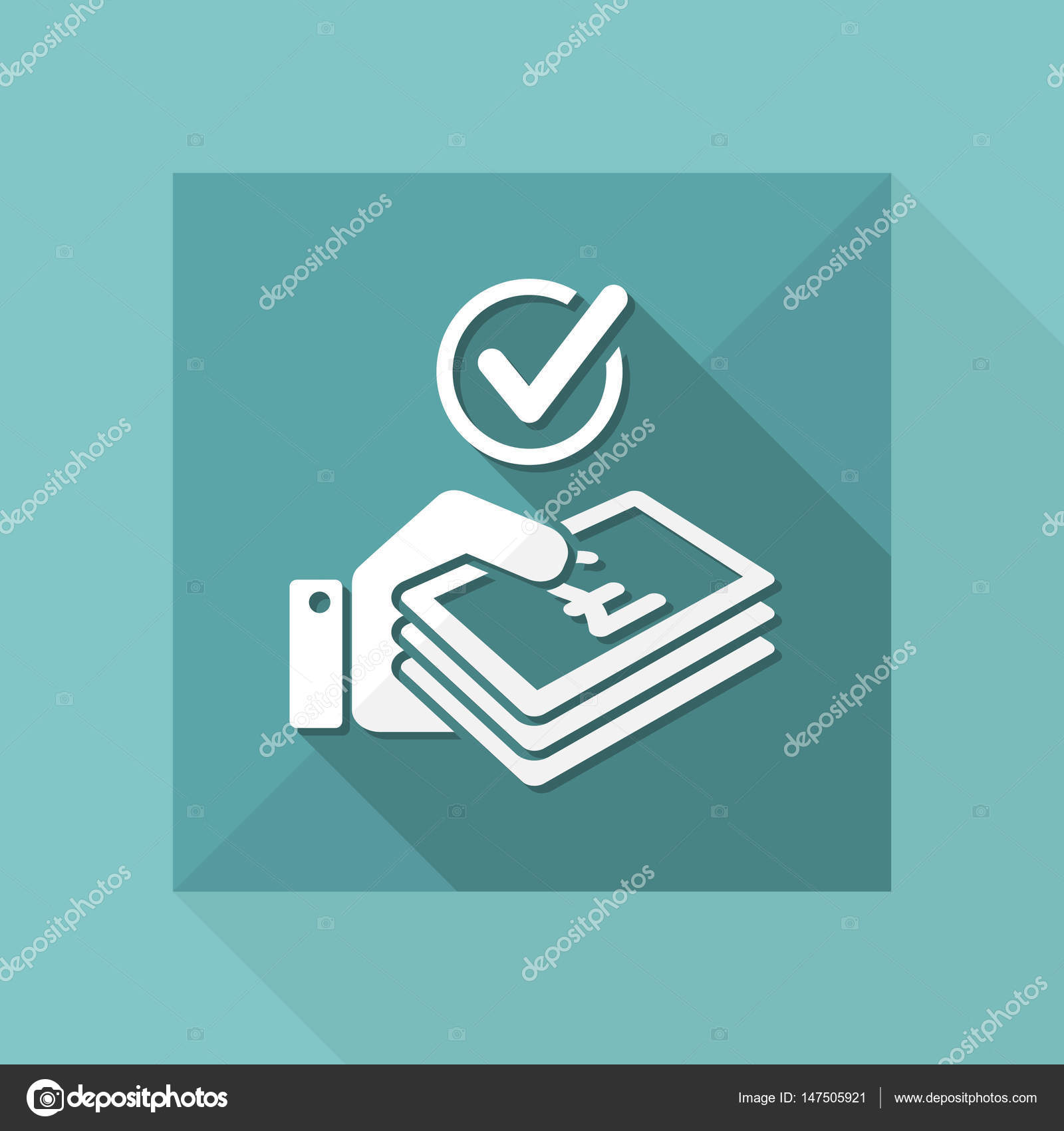 Check cash payment icon Stock Vector by ©MyVector 147505921