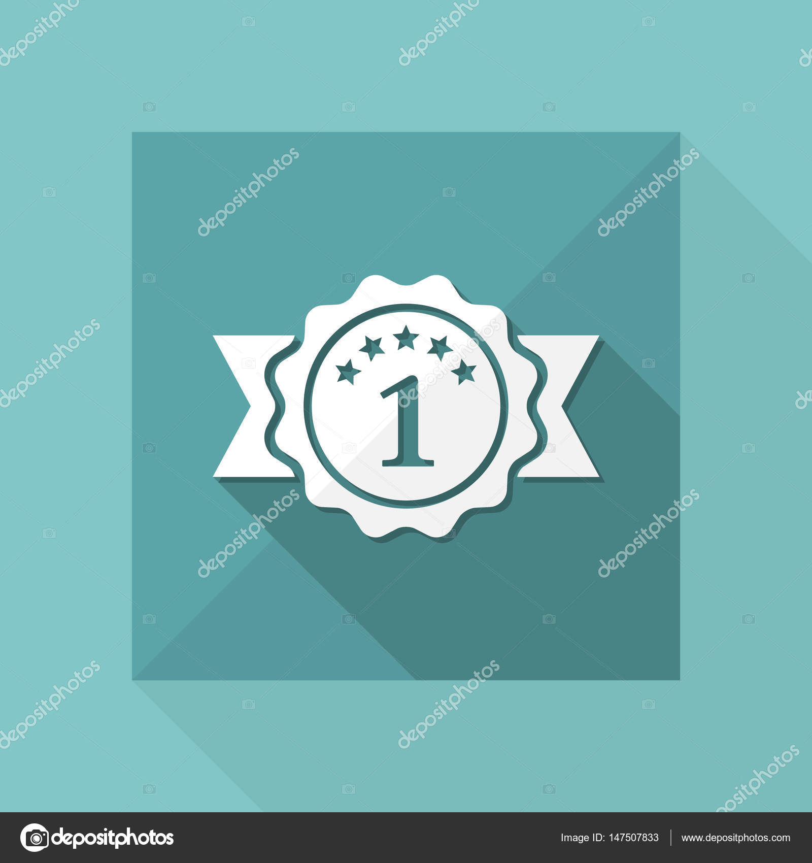Number one icon Stock Vector by ©MyVector 147507833
