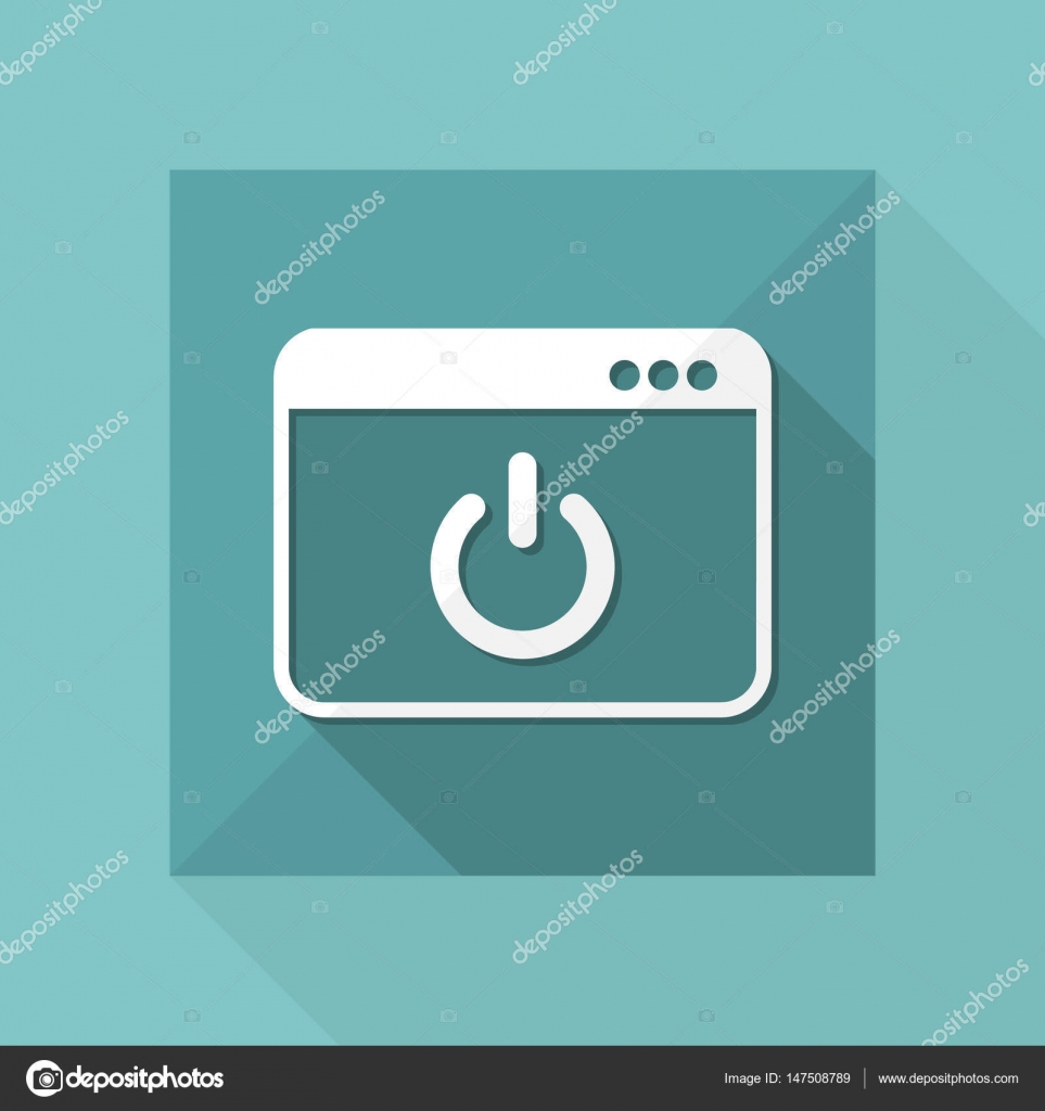 Computer power switch icon Stock Vector Image by ©MyVector #147508789