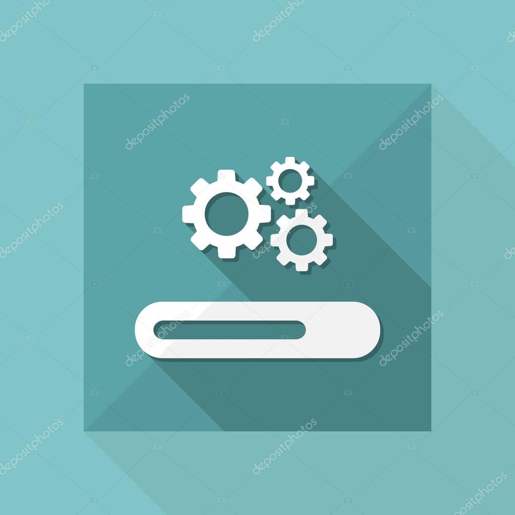Icono de barra de proceso de progresión Vector de Stock de ©MyVector ...