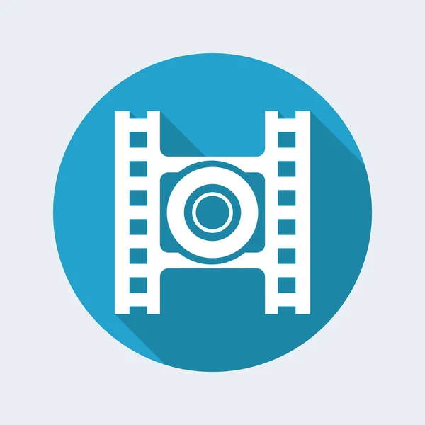 Bioscope camera logo imágenes de stock de arte vectorial | Depositphotos