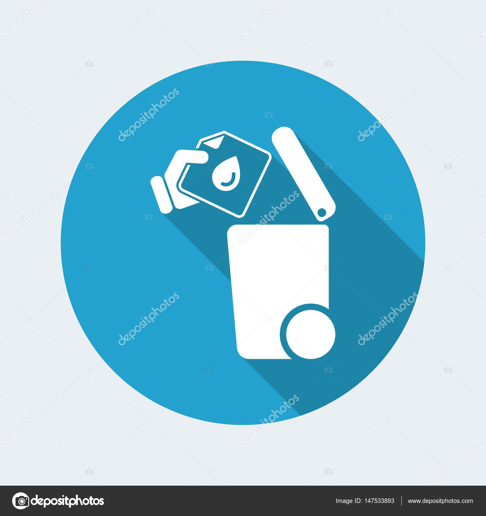 Separate waste collection icon Stock Vector Image by ©MyVector #147533893