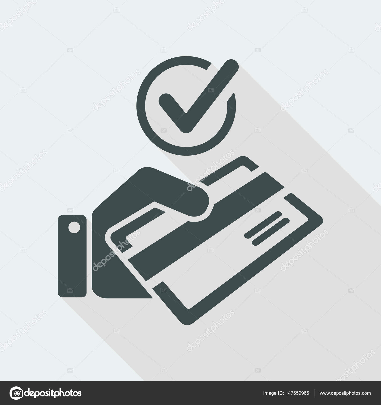 Checking method of payment Stock Vector by ©MyVector 147659965