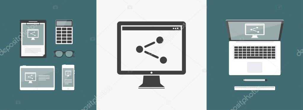 Net oturum Vector Art Stock Images | Depositphotos