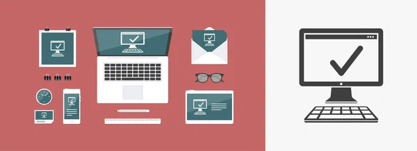 Message box text on computer Stock Vector Image by ©MyVector #147807001