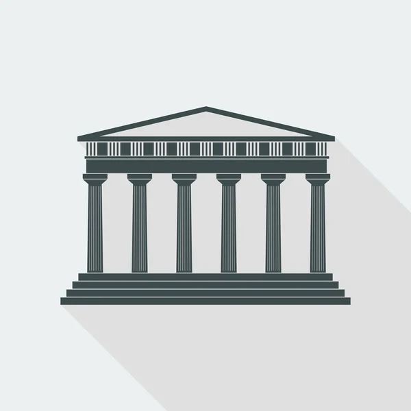 Roman building logo | Vector Ancient Greek Architecture Columns Roman ...