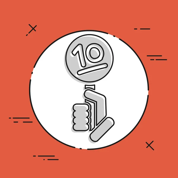 Competition result icon Stock Vector Image by ©MyVector #147251533