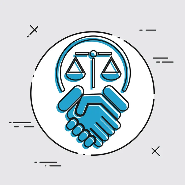 Legal agreement icon Stock Vector Image by ©MyVector #46060225