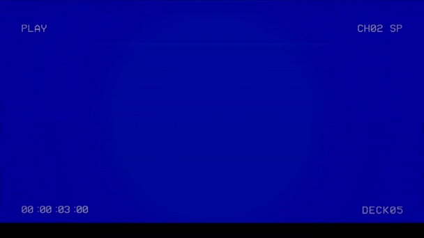 Vhs Blue Screen Stop