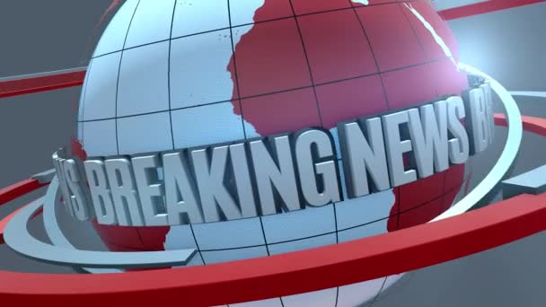 Breaking News Opening Animation Concept Branding Information Channel ...