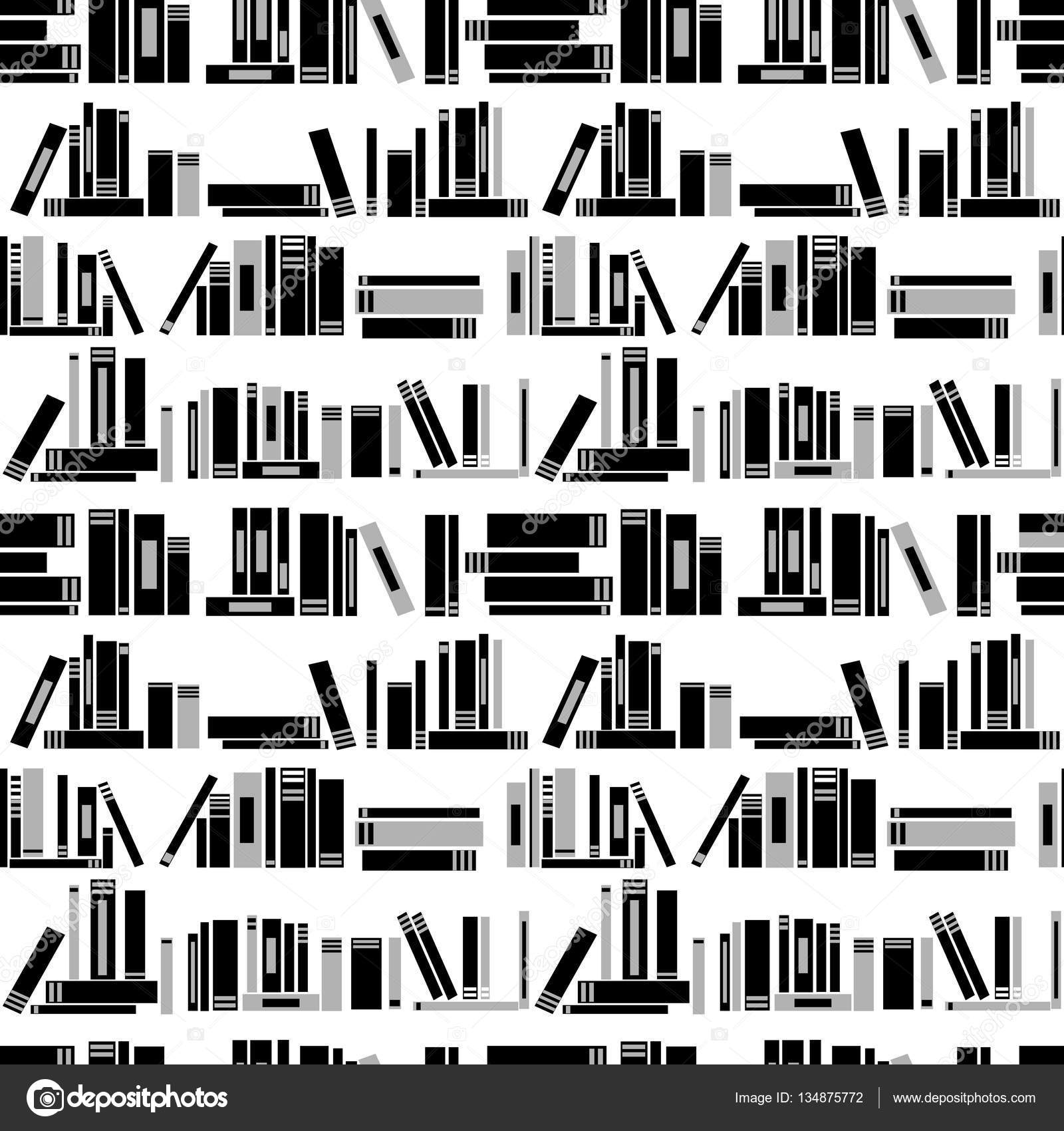 Books seamless background Stock Vector Image by ©hibrida13 #134875772