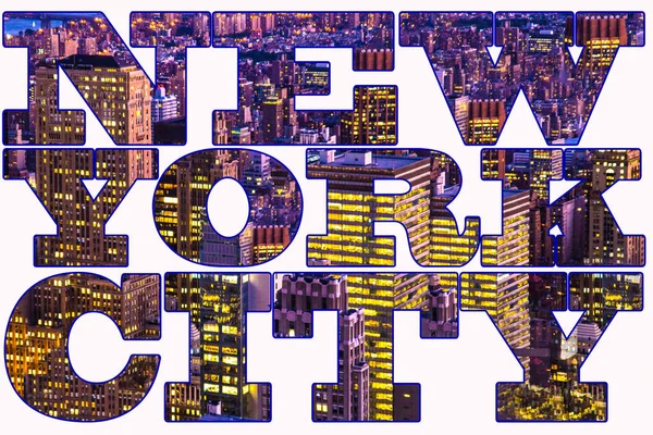 NYC Graphic Words Stock Photo by ©littleny 137949844