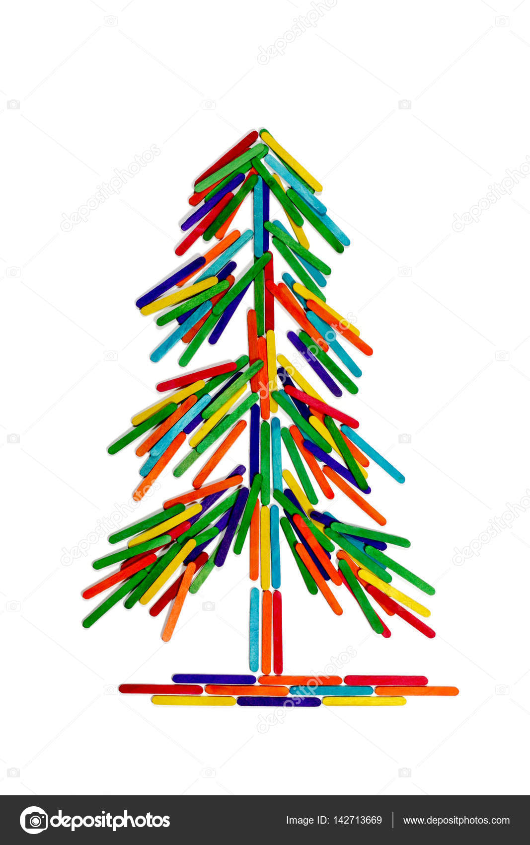 Colorful pine tree — Stock Photo © Juan_Gomez #142713669