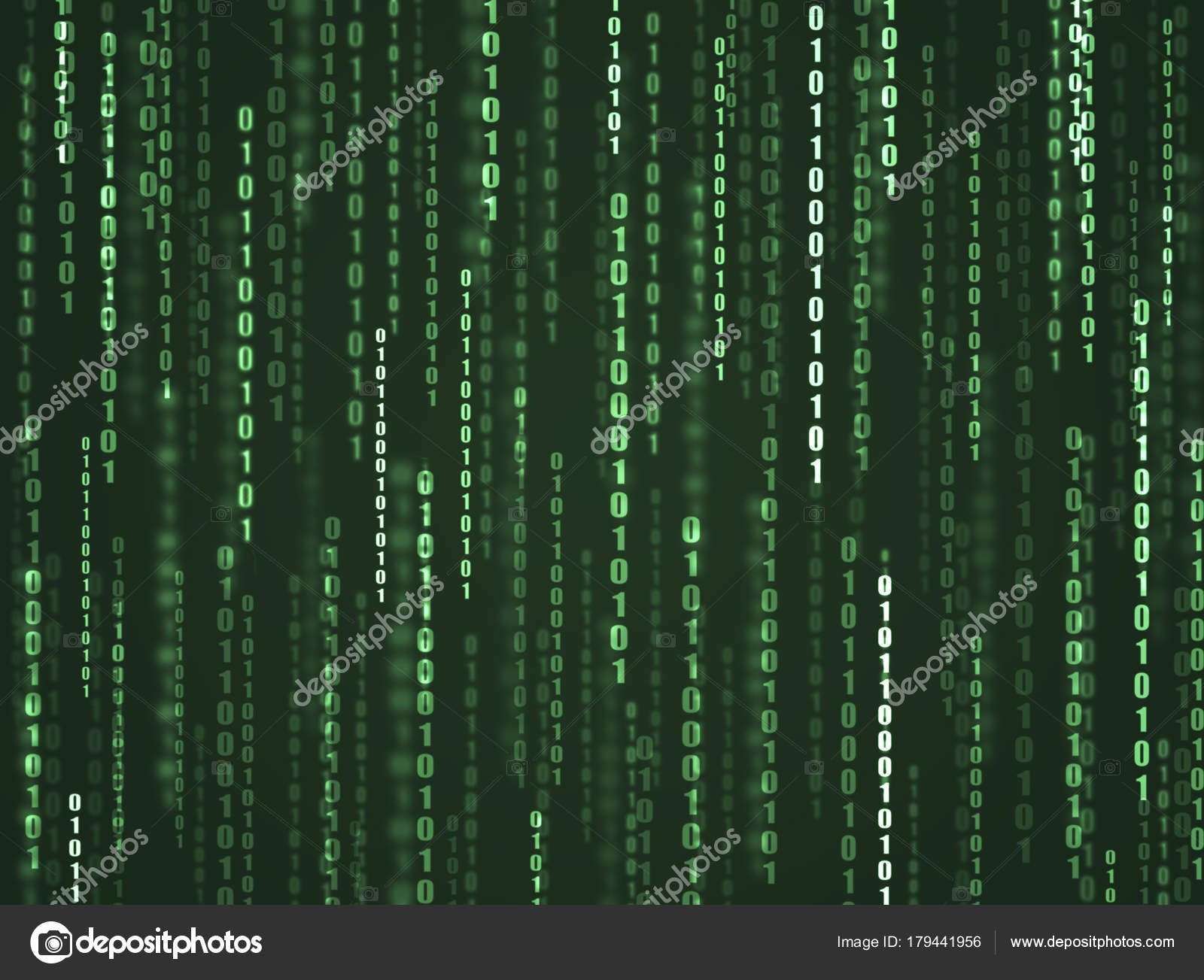 Computer Data System Binary Code Background Stock Photo by ©Albachiaraa ...