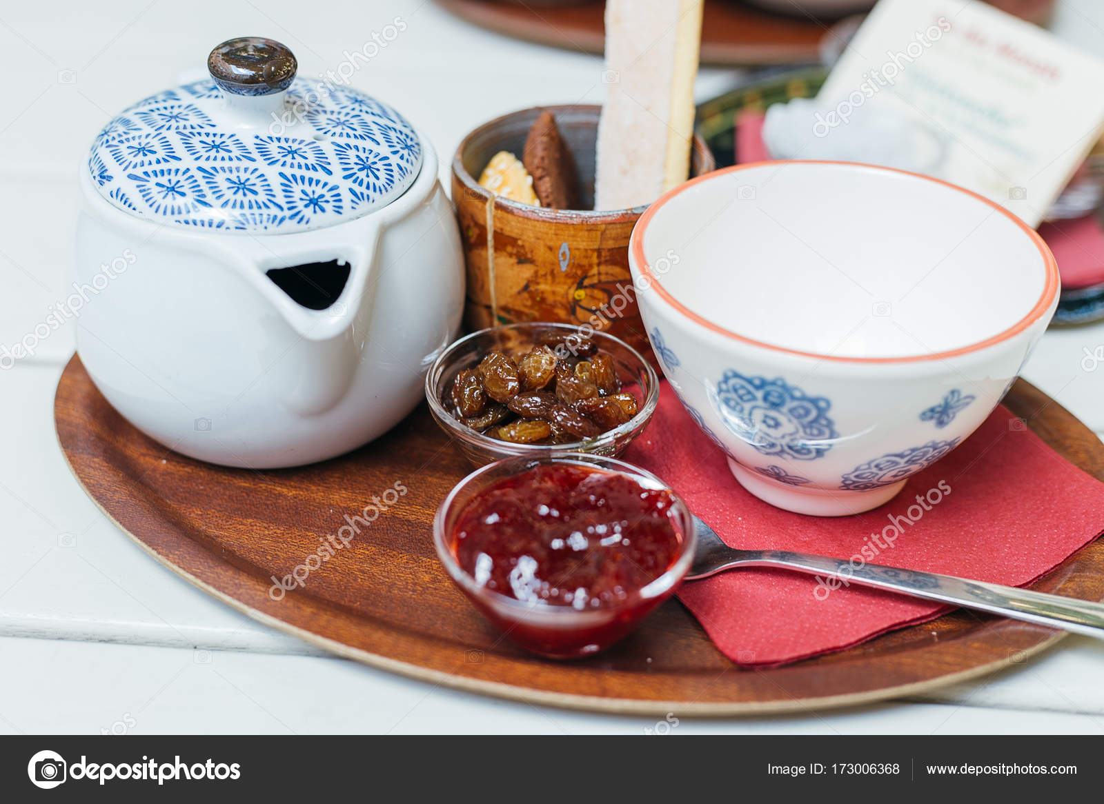 Traditional Russian Tea — Stock Photo © Toyechkina #173006368