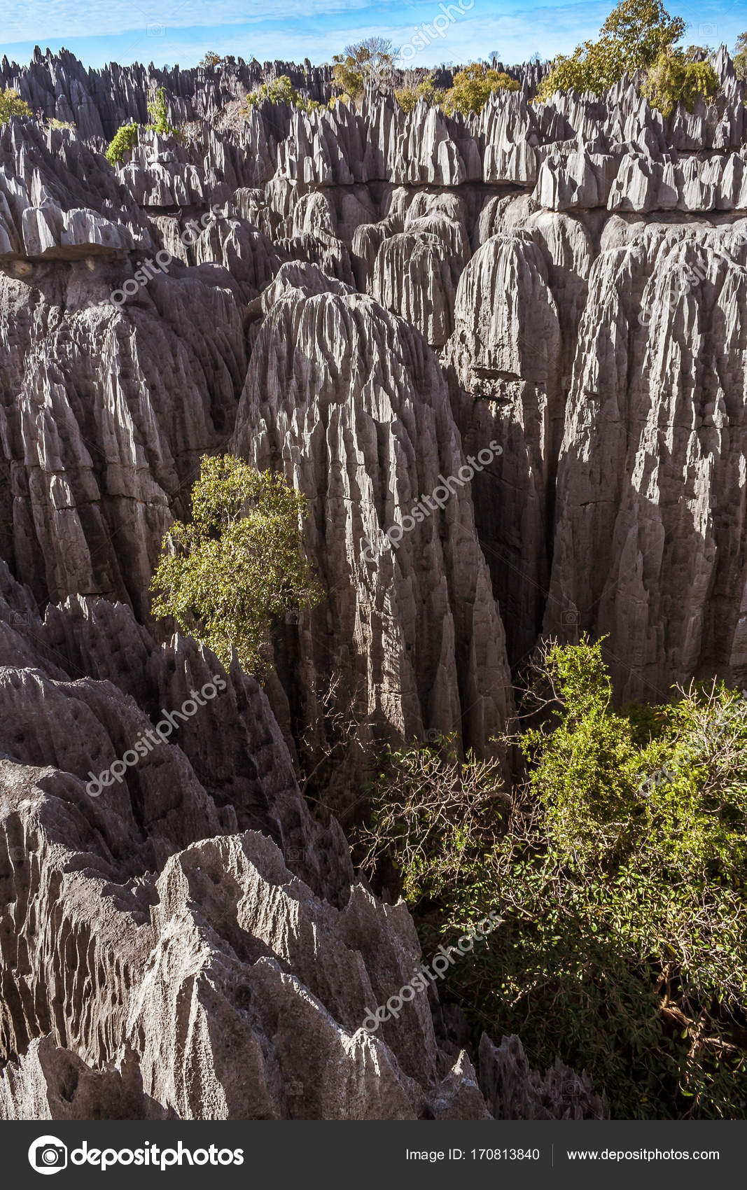 Tsingy de Bemaraha, Madagascar Stock Photo by ©pierivb 170813840