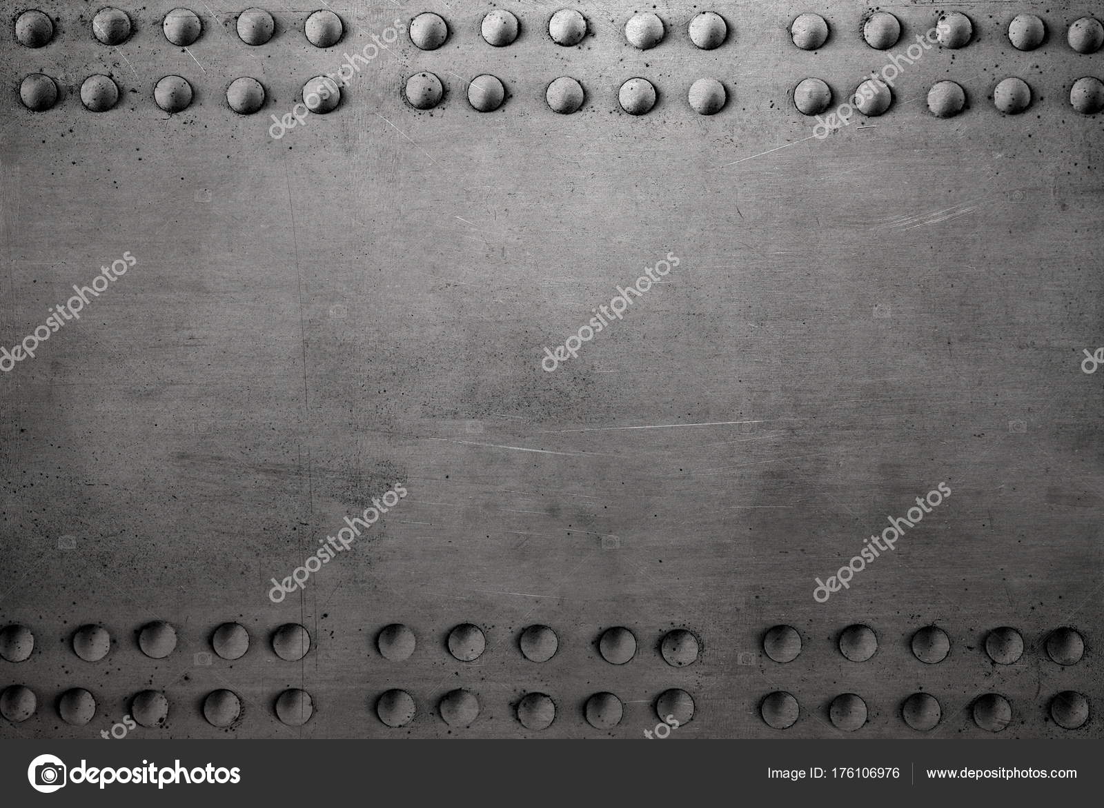 Old Metal Texture Rivets Steel Background — Stock Photo © Ensuper ...