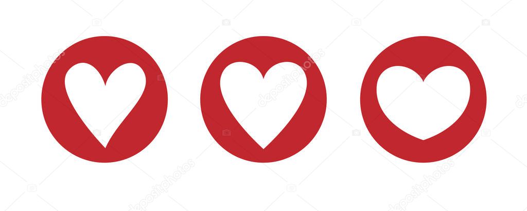 ᐈ Three hearts stock images, Royalty Free 3 hearts vectors | download ...