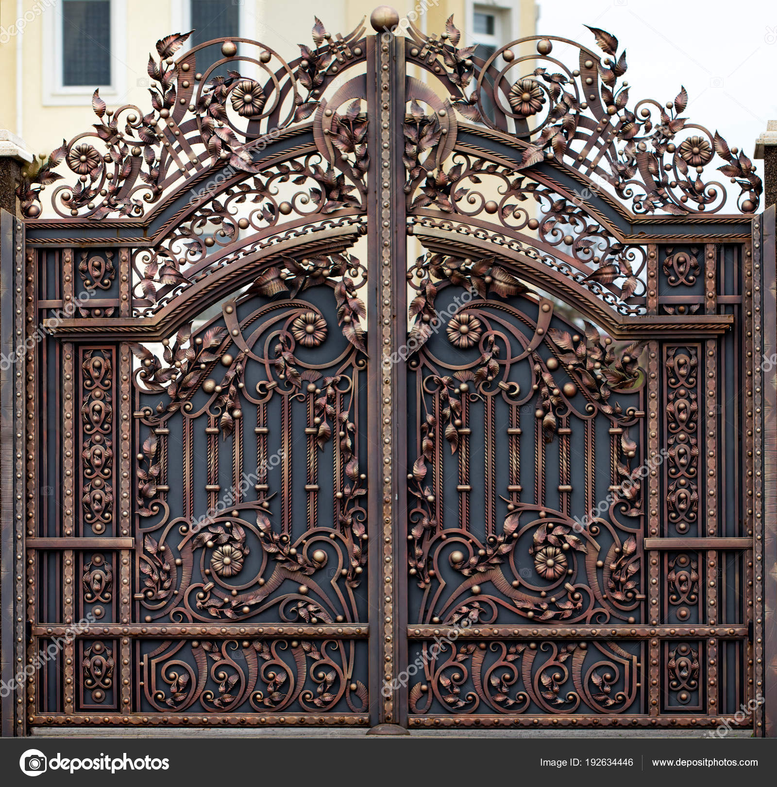 Wrought Iron Gates Design