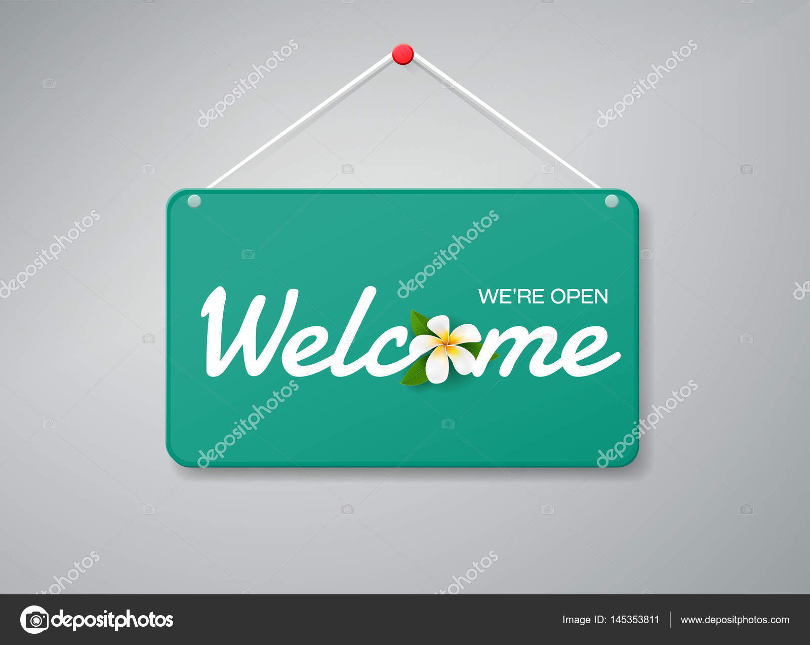 Vector signo de bienvenida Vector de stock #145353811 de ©gorralit ...