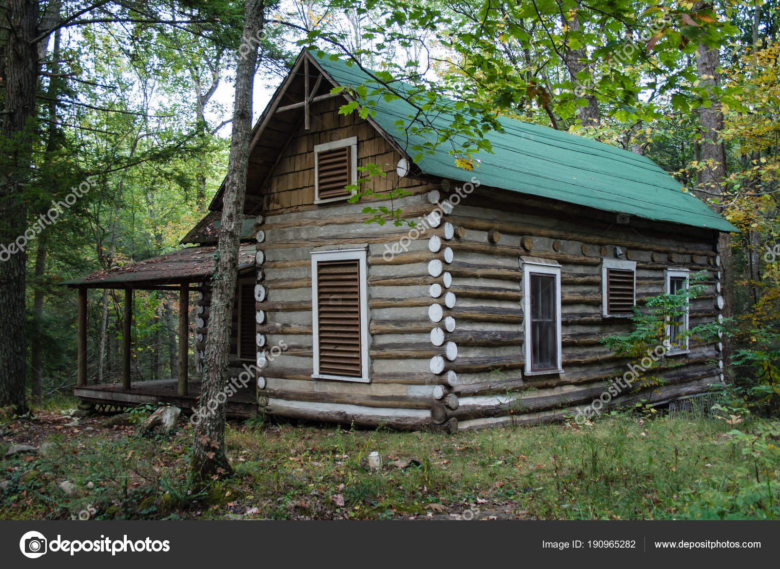 Old Abandoned Building Elkmont Historic District Great Smoky Mountain ...
