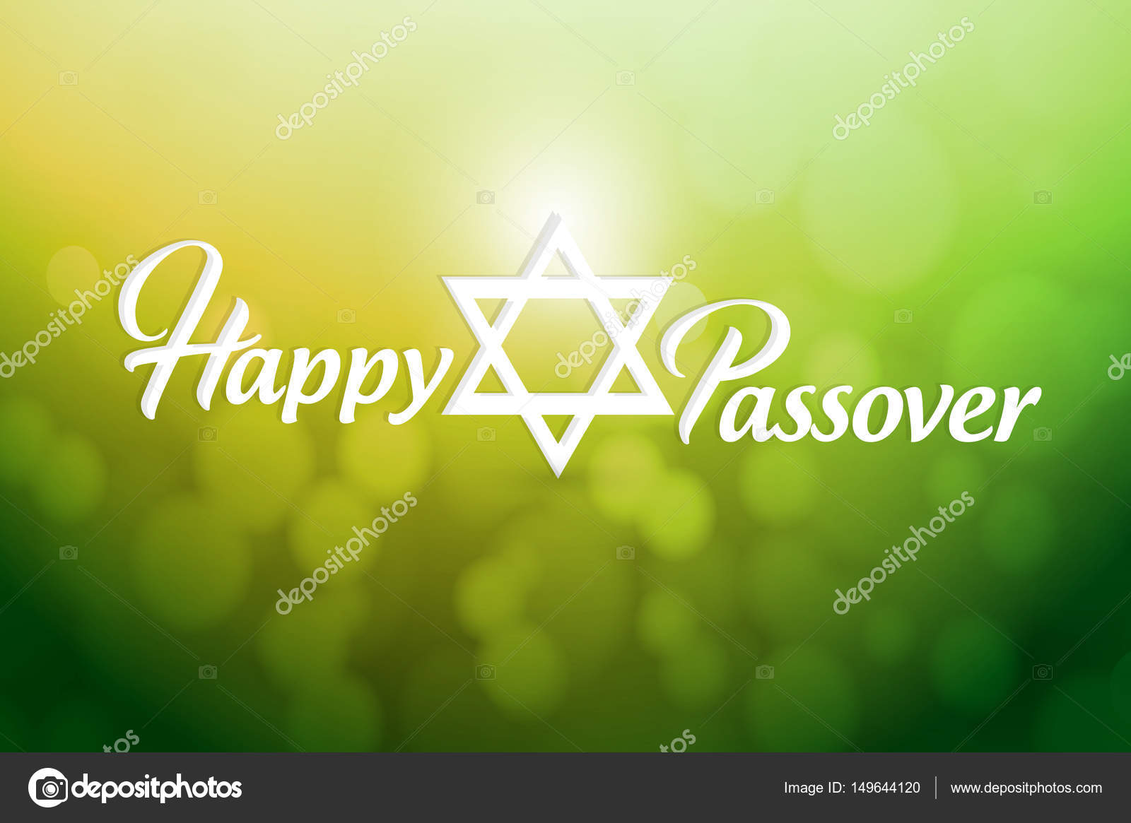 Happy passover sign card illustration design Stock Photo by ©alexmillos ...