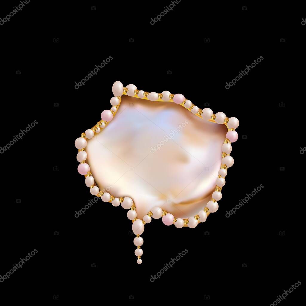 Joyería de las mujeres con perlas barrocas es símbolo de la belleza y ...