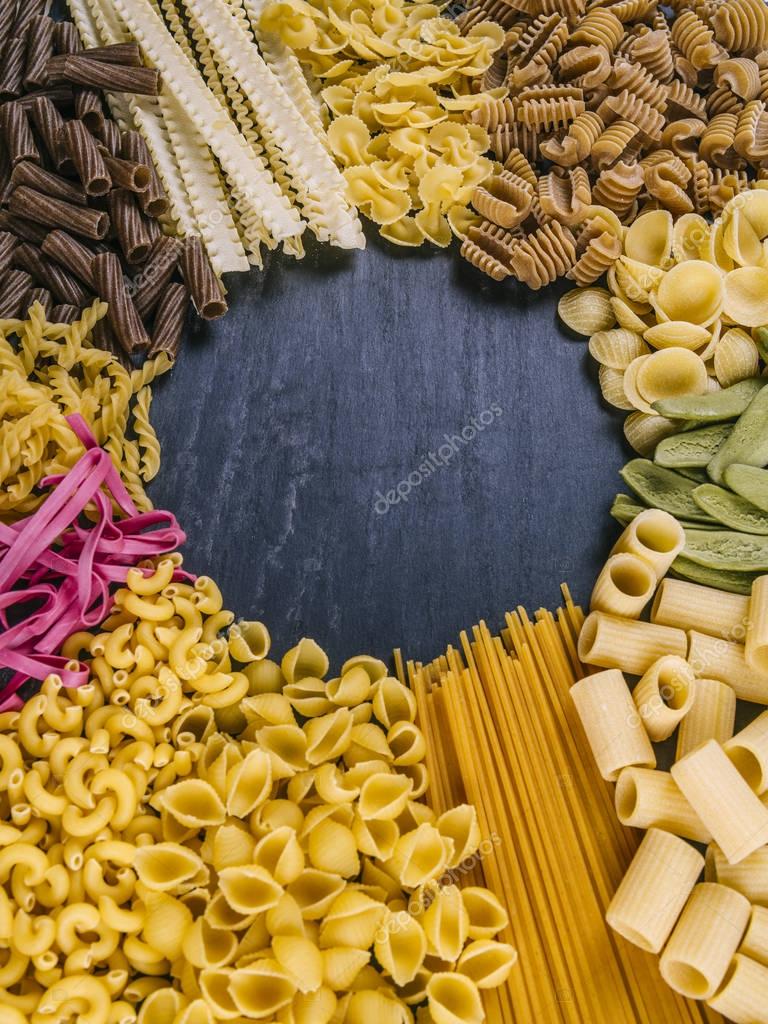 Pasta collection frame — Stock Photo © sumners #162989018