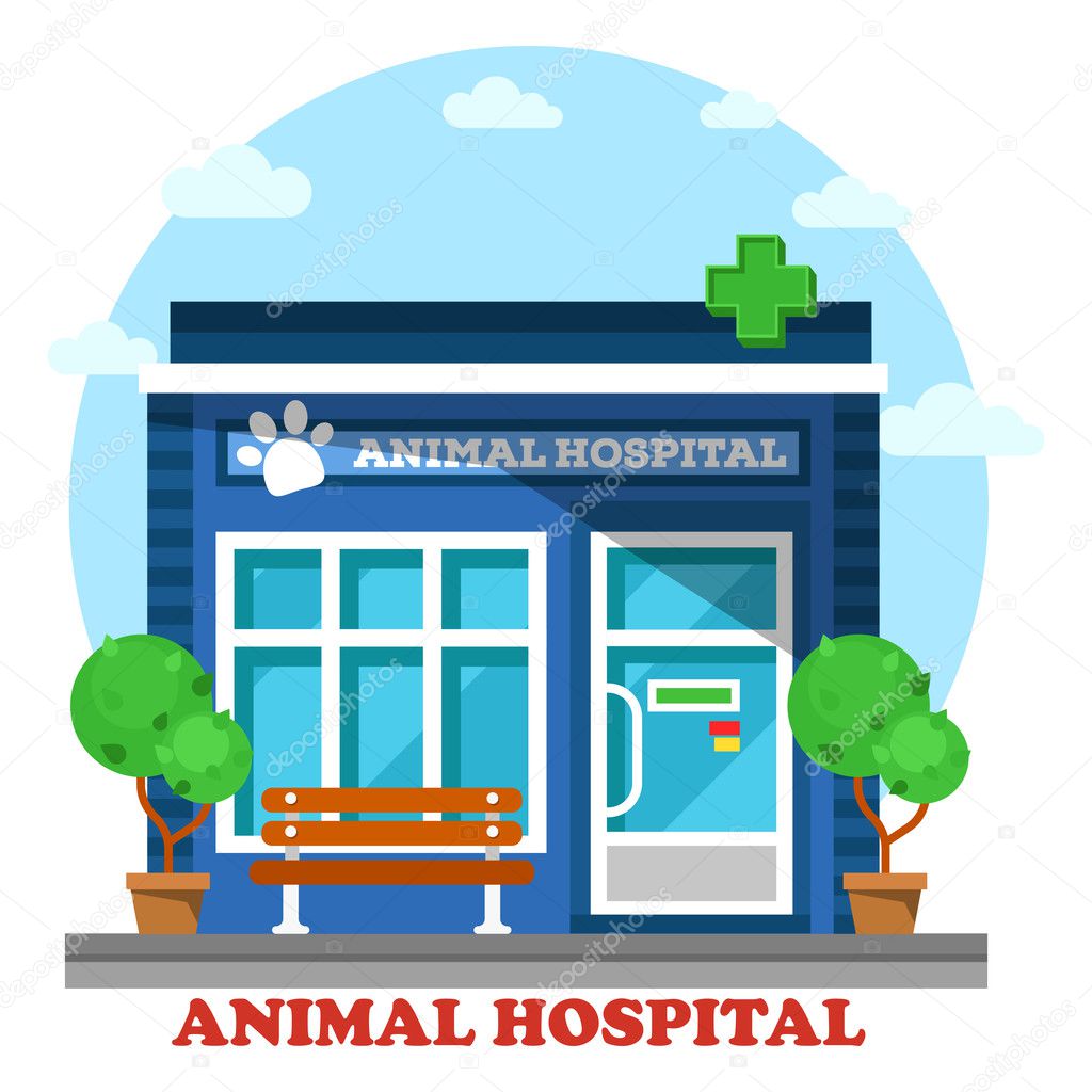 Veterinary medicine or hospital for animals Stock Vector Image by ...