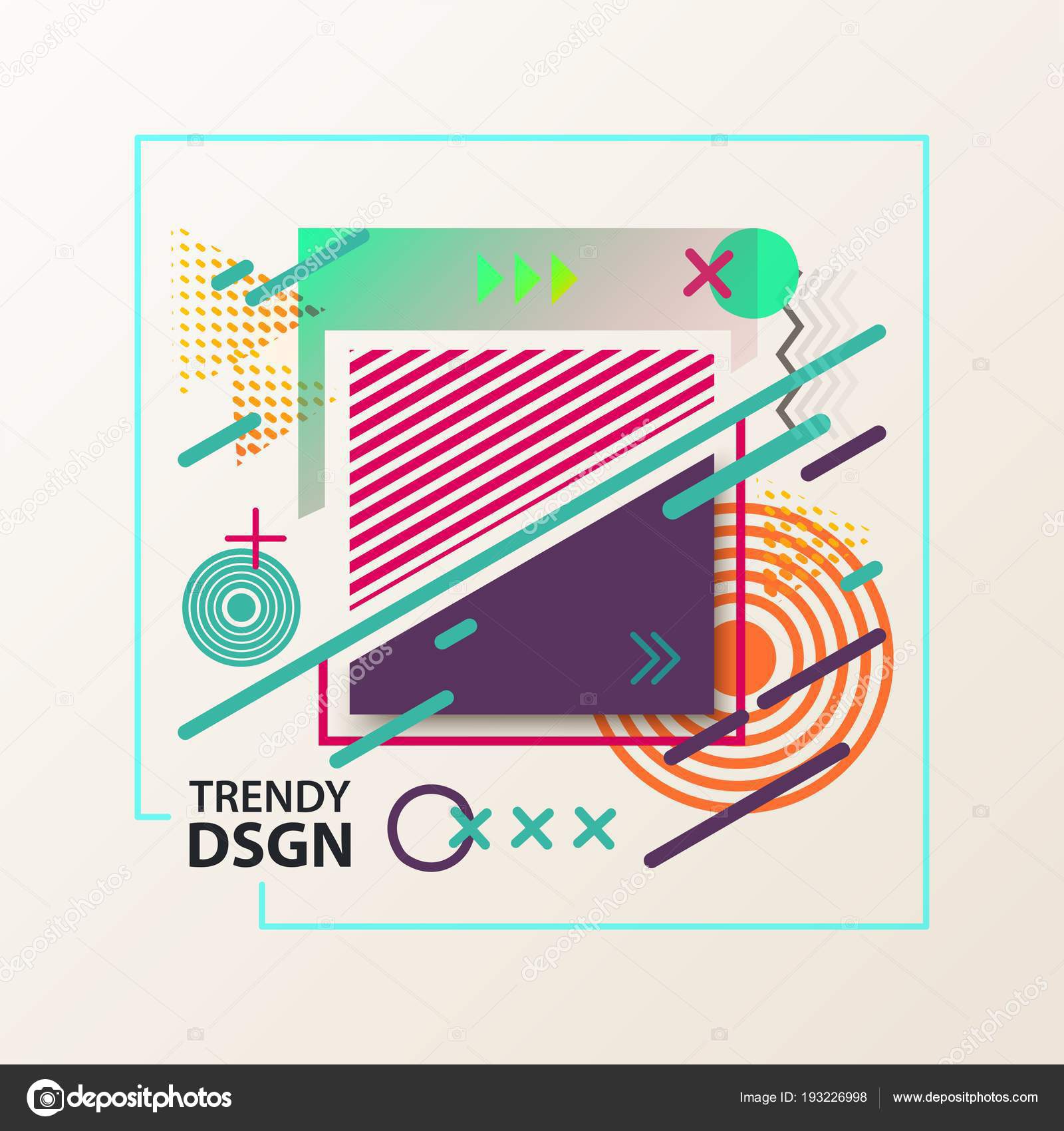 Simple Geometric Graphic Design