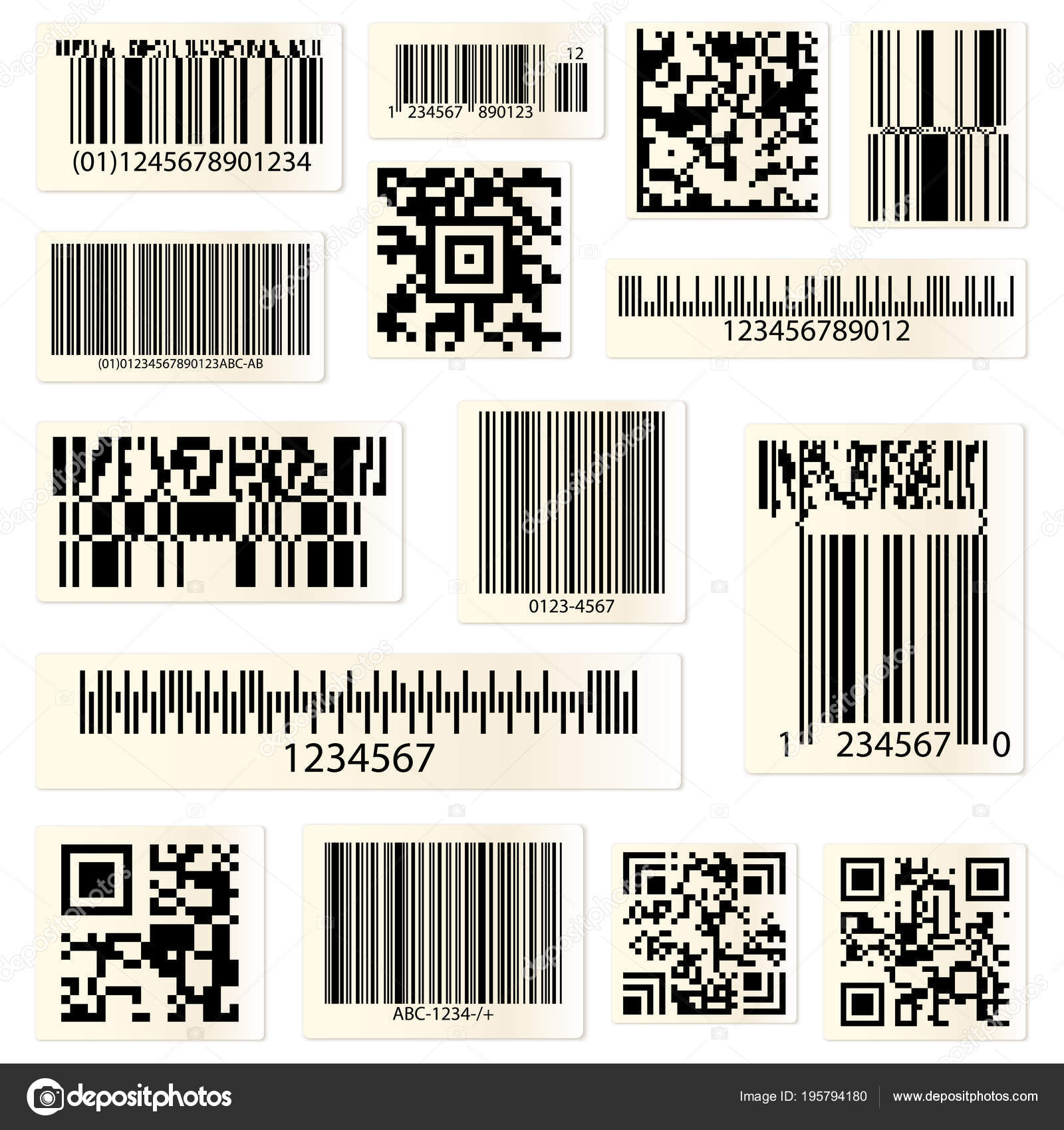 Bar Codes And Numbers