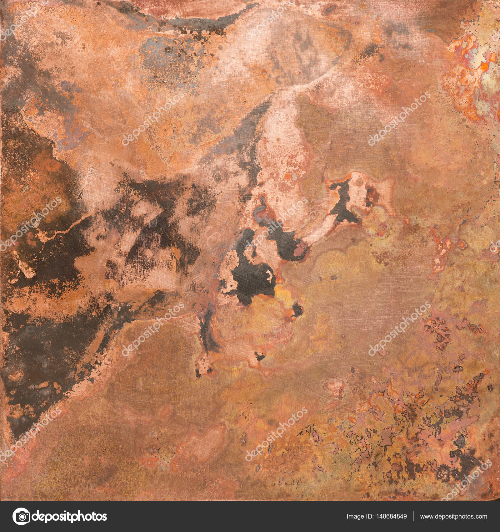 Old copper texture — Stock Photo © tuja66 #148684849