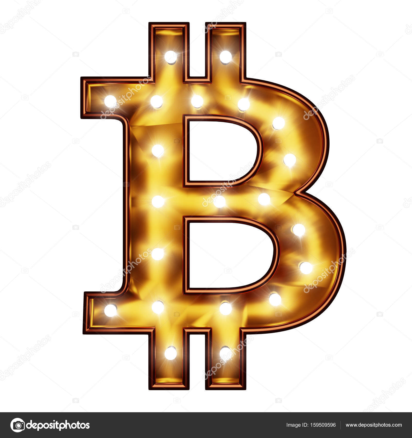 Bitcoin symbol sign – Stock Editorial Photo © tuja66 #159509596
