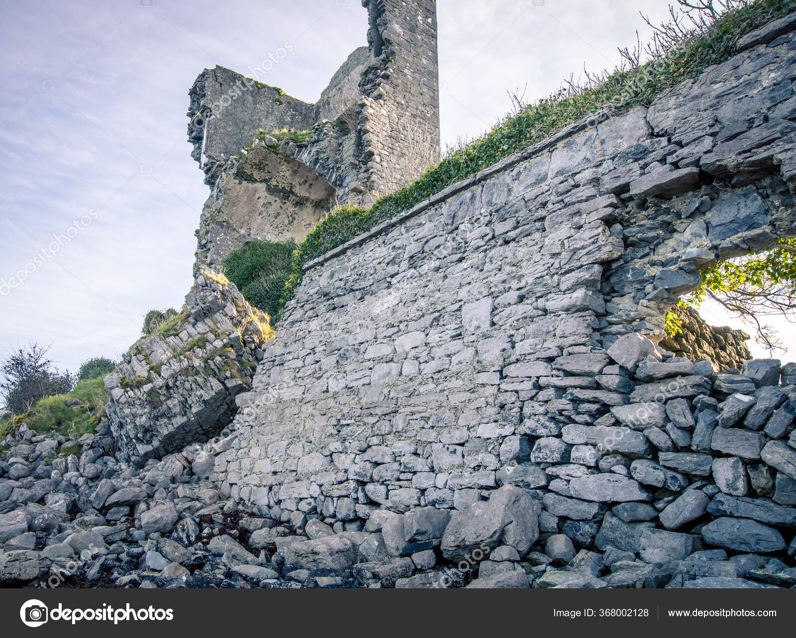 Ancient Stone Ruins Ireland — Stock Photo © rusty426 #368002128