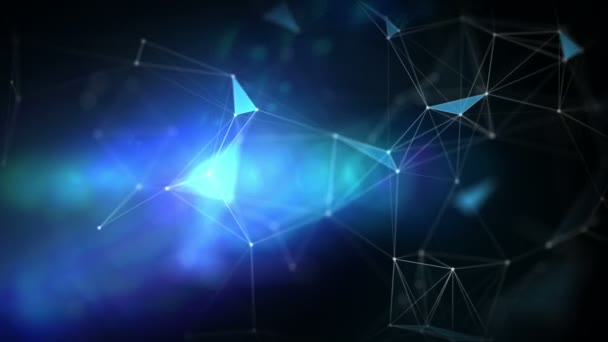 Stylish Abstract Engineering Technology Science Motion Background Plexus Style Dynamic — Stock ...