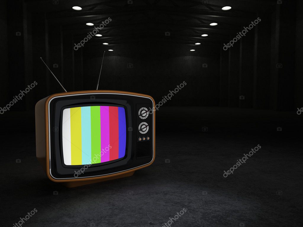3D rendering old tv Stock Photo by ©apopium 125973418
