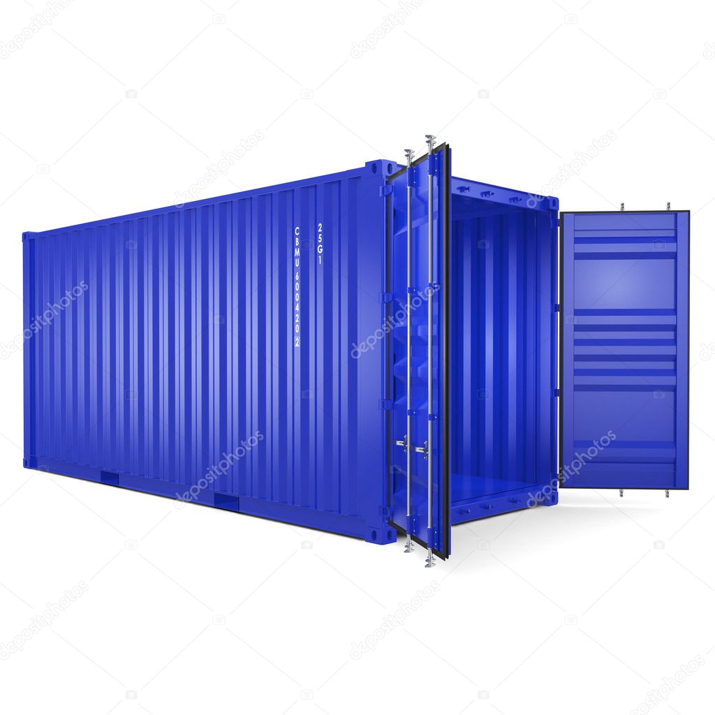 3D rendering container Stock Photo by ©apopium 125981470
